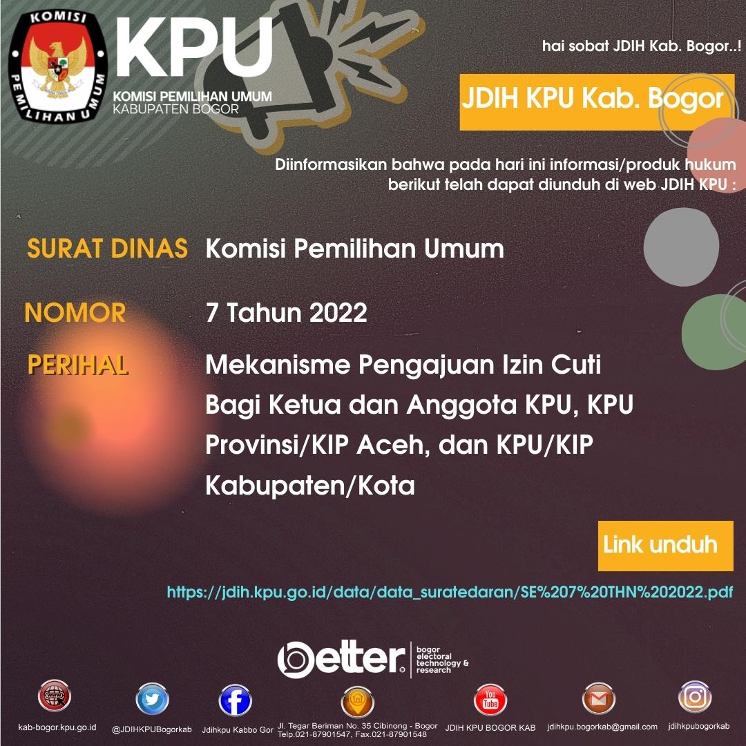 JDIH KPU KAB BOGOR